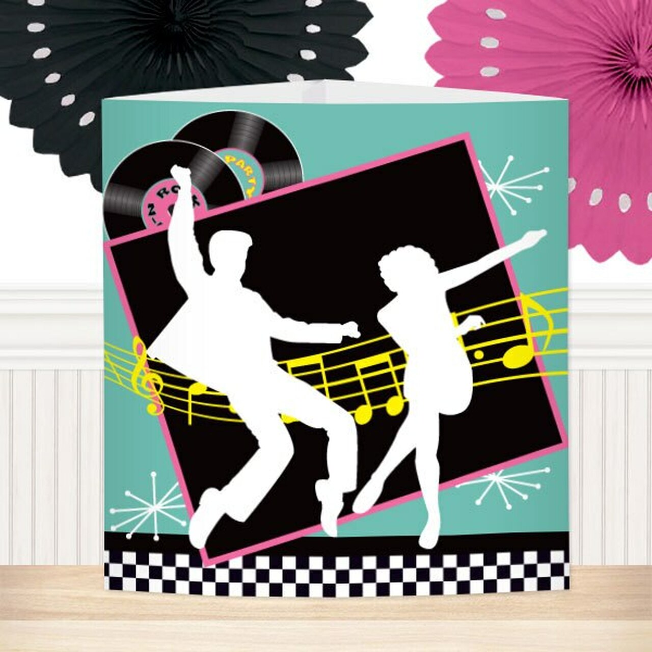 Rock And Roll Centerpiece Ideas